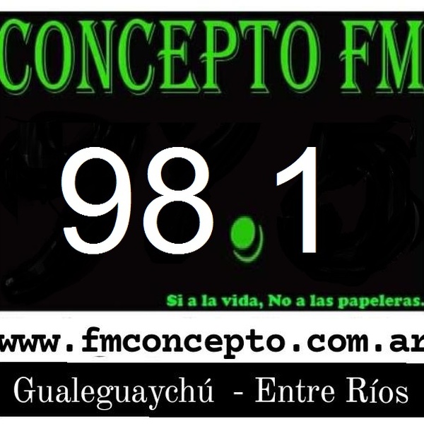 FM Concepto - FM 98.1 - Gualeguaychu, Argentina - Escuchar online